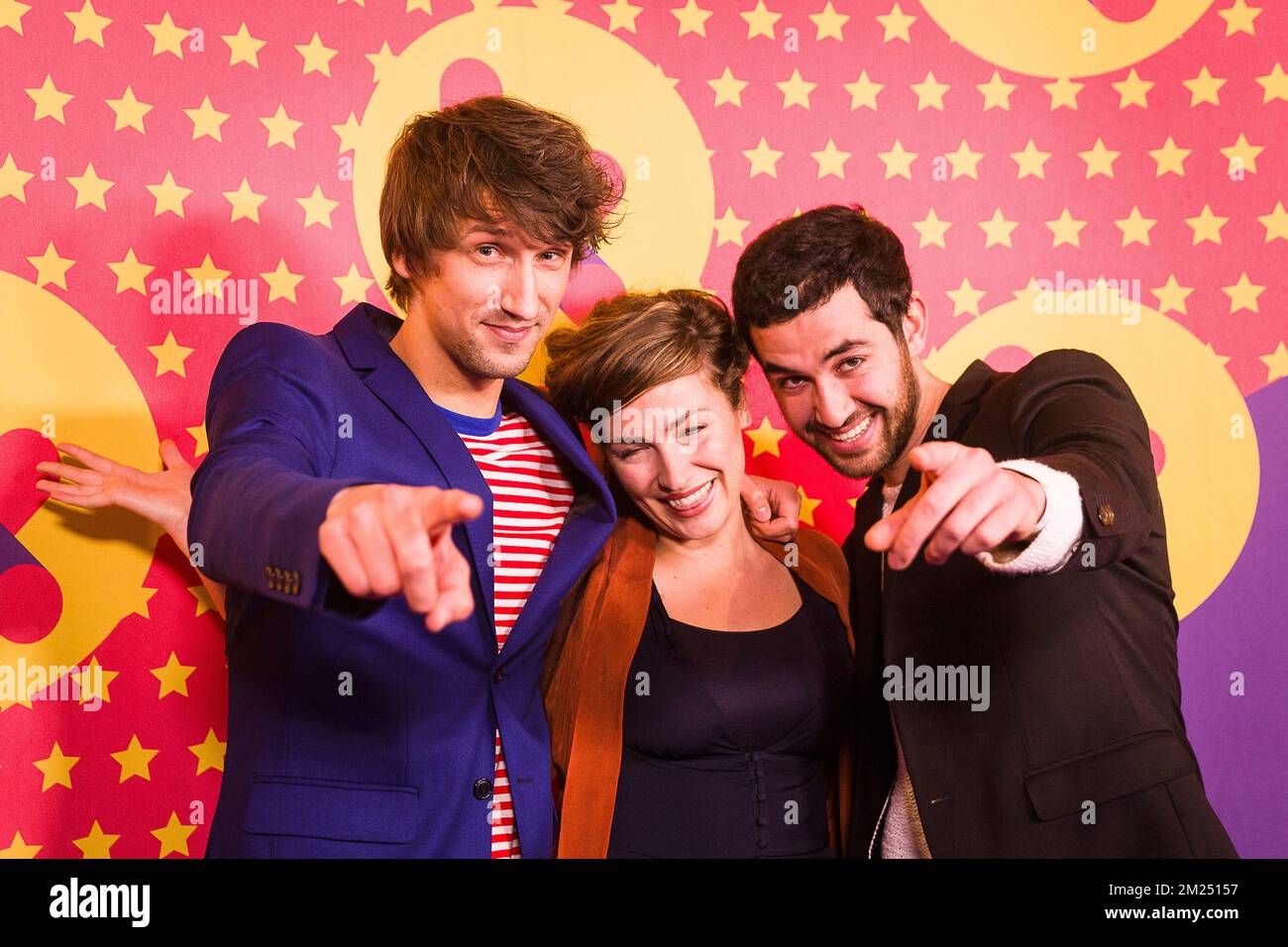 actress and singer Maureen Vanherberghen of De Helden pictured during ...