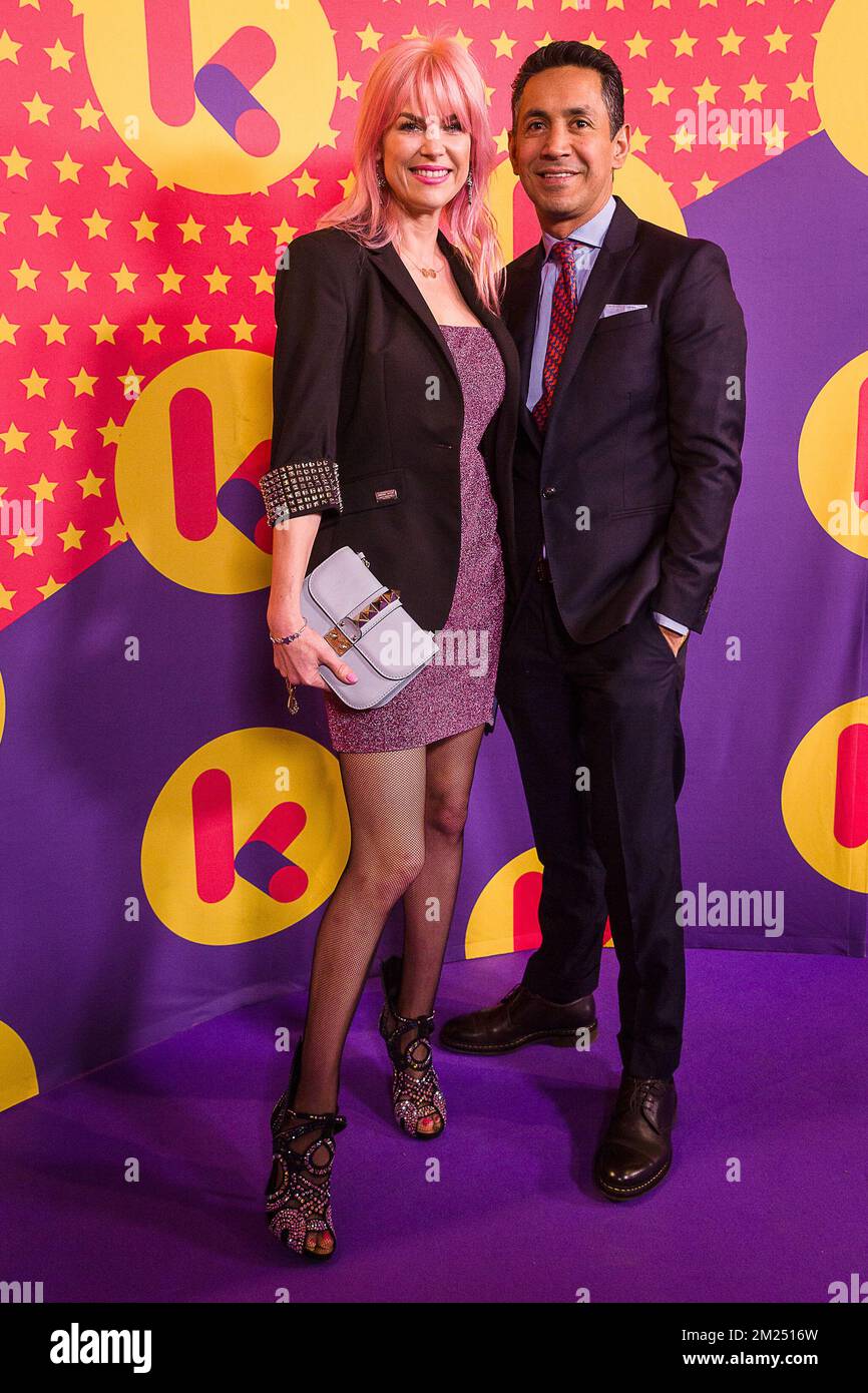 Tanja Dexters and friend Gustavo Torrez pictured during the 'Gala van ...