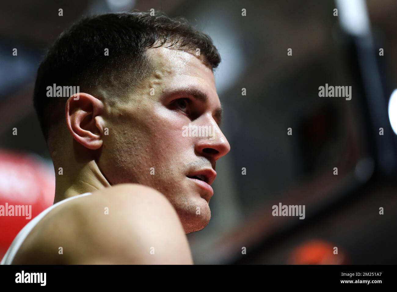 Belgrade, Serbia, 13 December 2022. Nemanja Nedovic of Crvena Zvezda ...