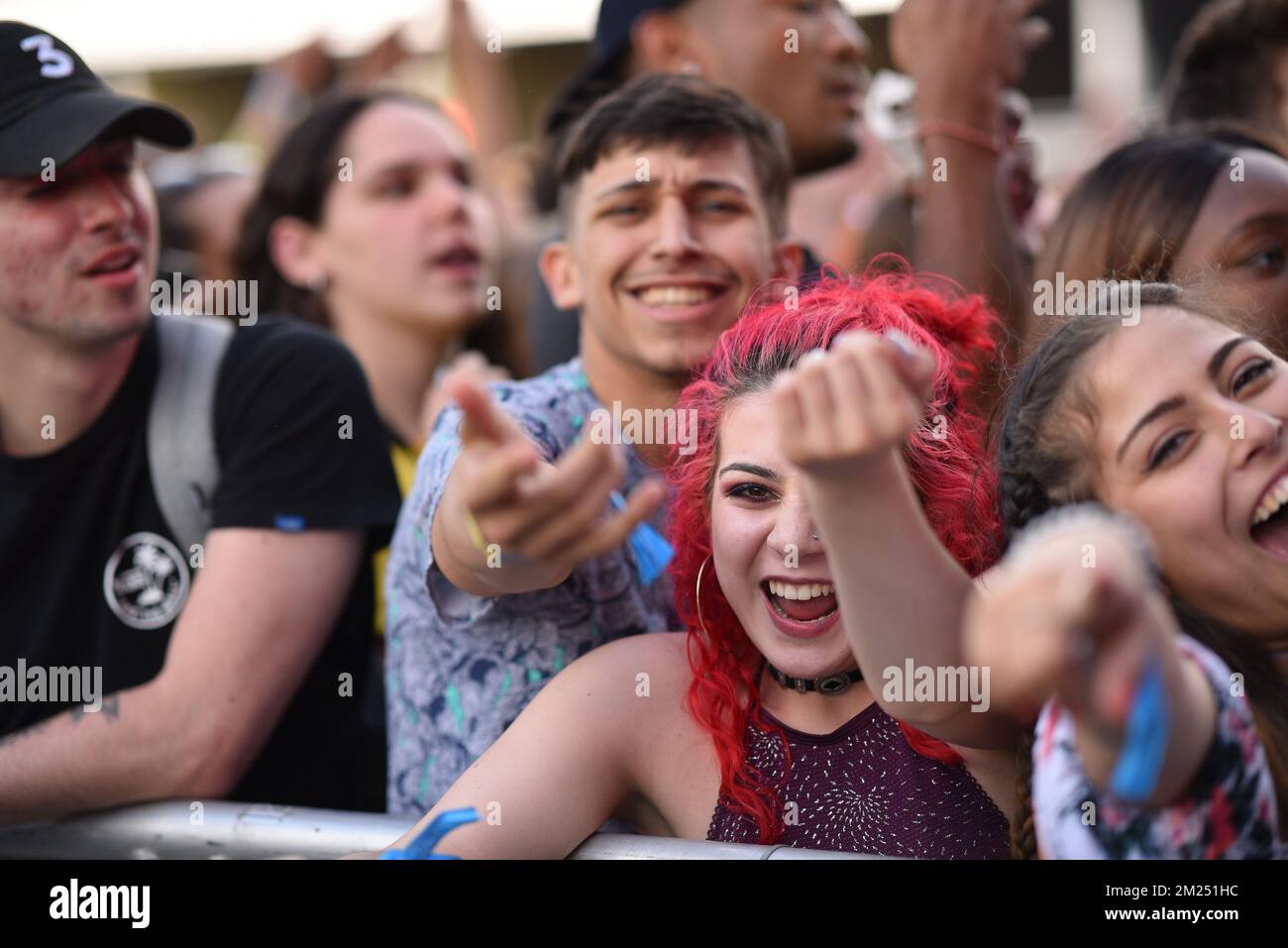 Governors ball music festival crowd hi-res stock photography and images ...