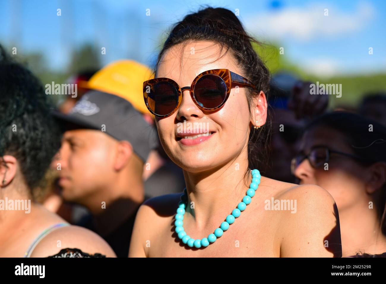 Governors ball music festival crowd hi-res stock photography and images ...