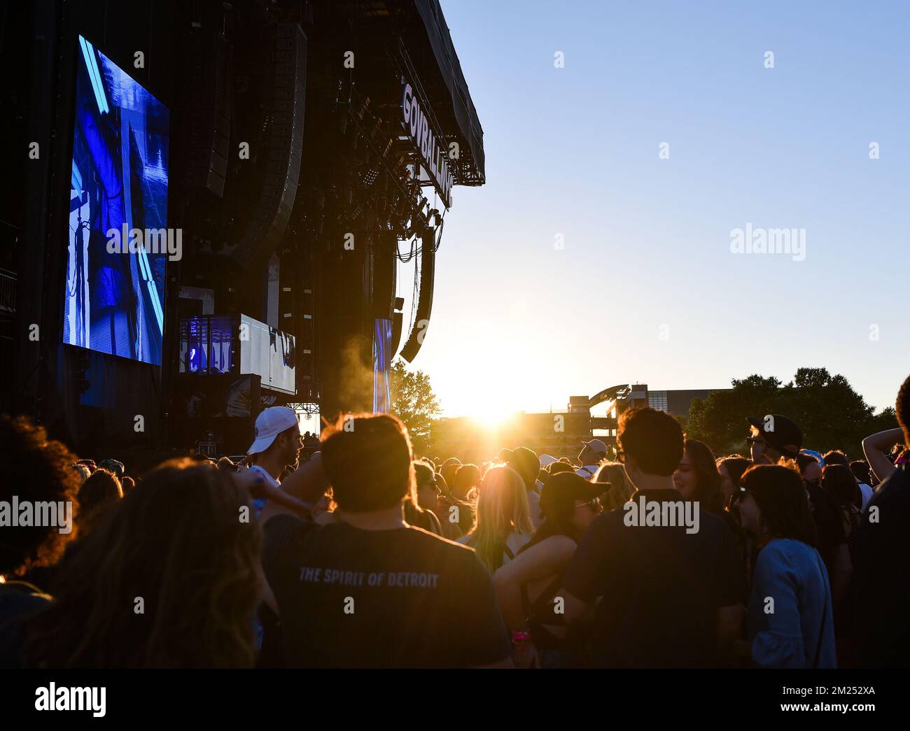 Governors ball music festival crowd hi-res stock photography and images ...