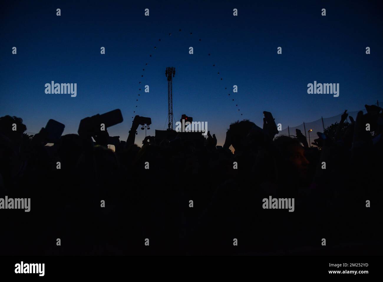 Governors ball music festival crowd hi-res stock photography and images ...