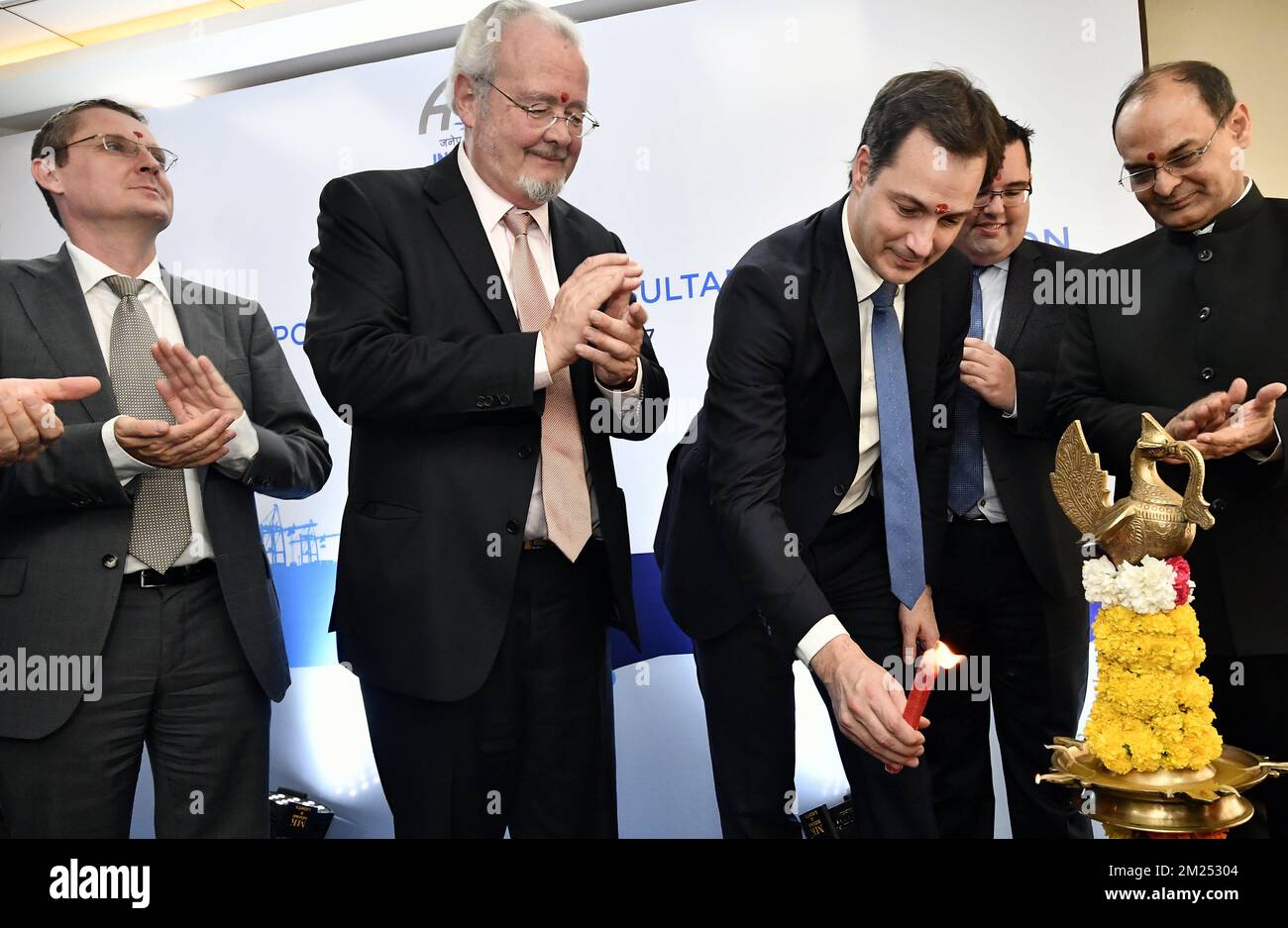 Consul General of Belgium to India's Peter Huyghebaert, President of ...