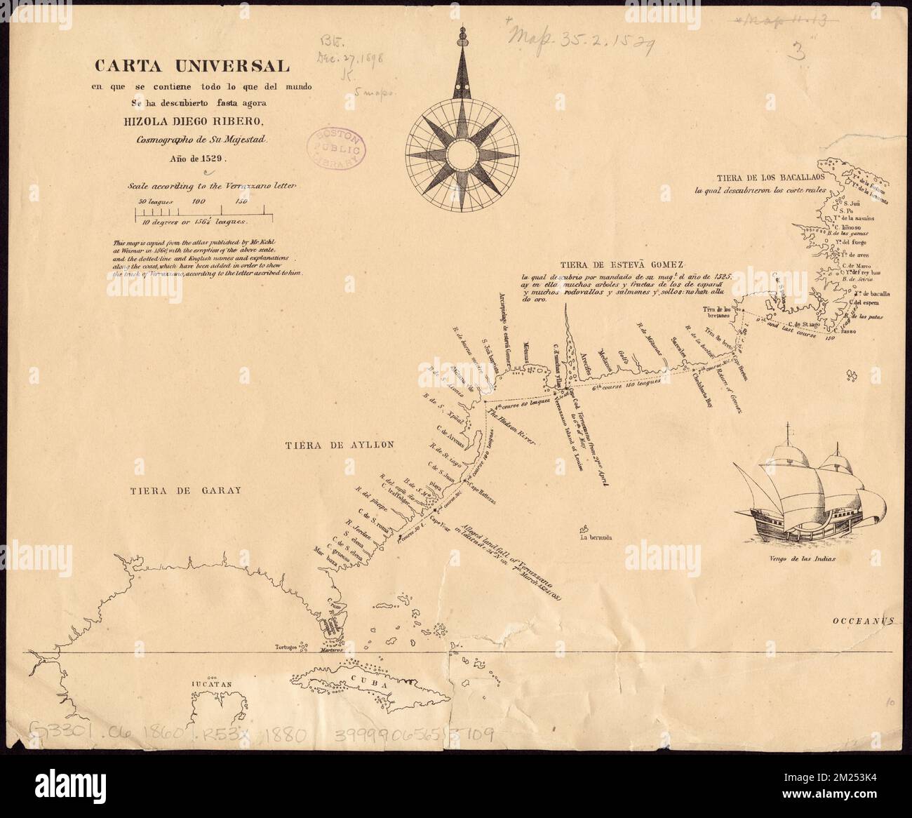 Carta universal en que se contiene todo lo que del mundo se ha ...