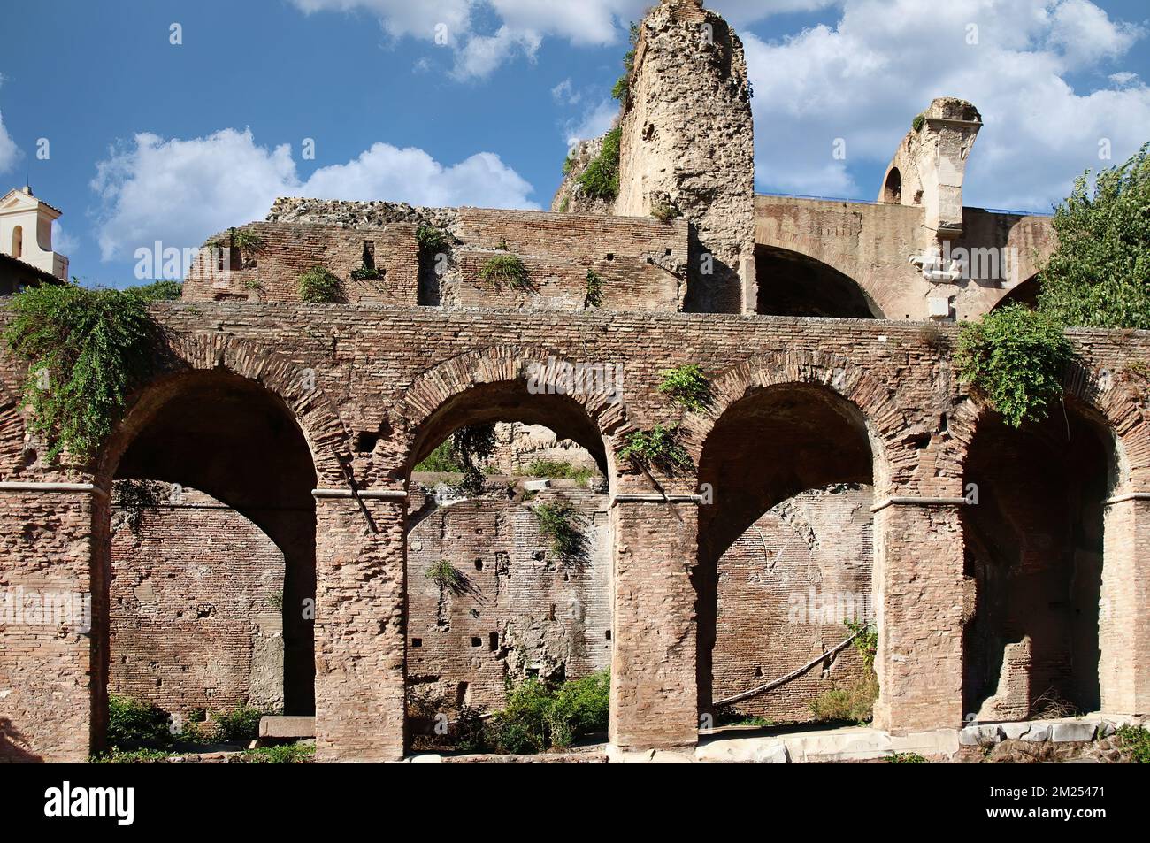 The Roman forum, represented the political, legal, religious and ...