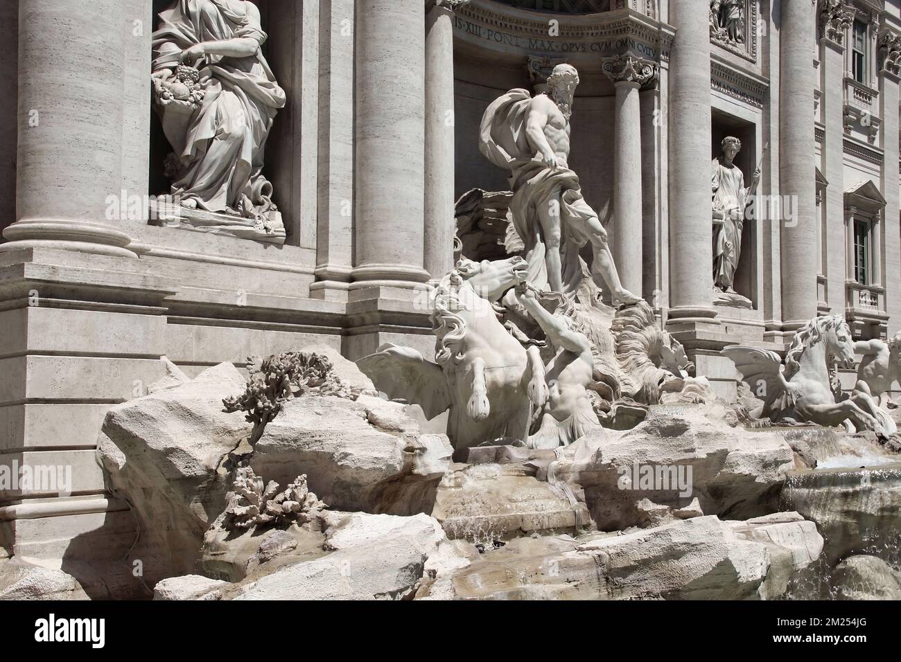 The Trevi Fountain is one of Rome's most famous monuments. In late ...