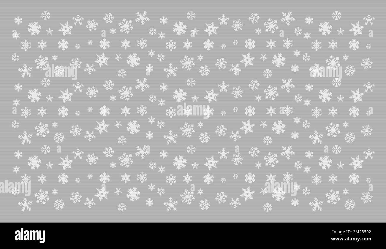 Snowflake background Black and White Stock Photos & Images - Alamy