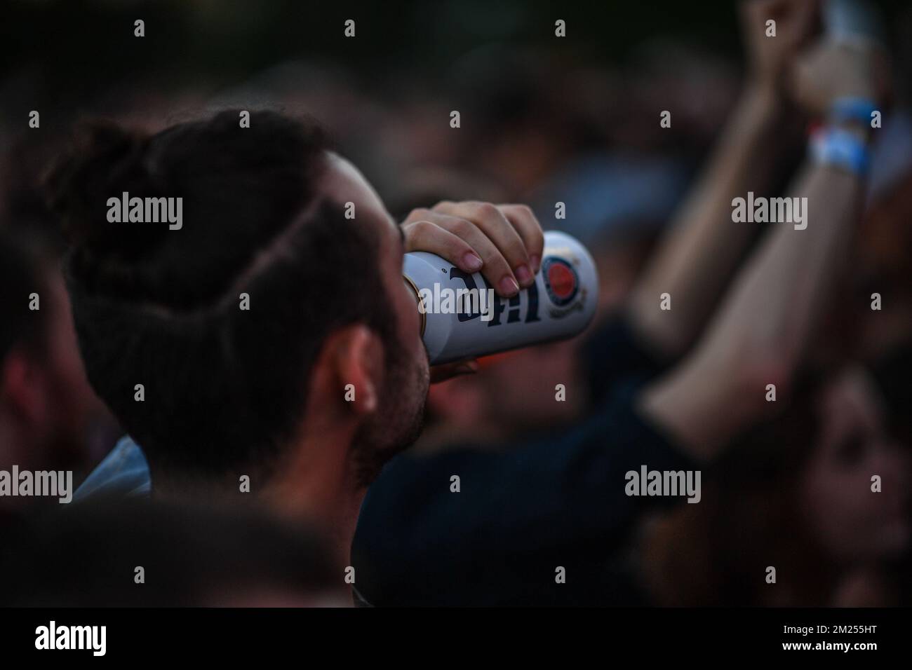 Governors ball music festival crowd hi-res stock photography and images ...