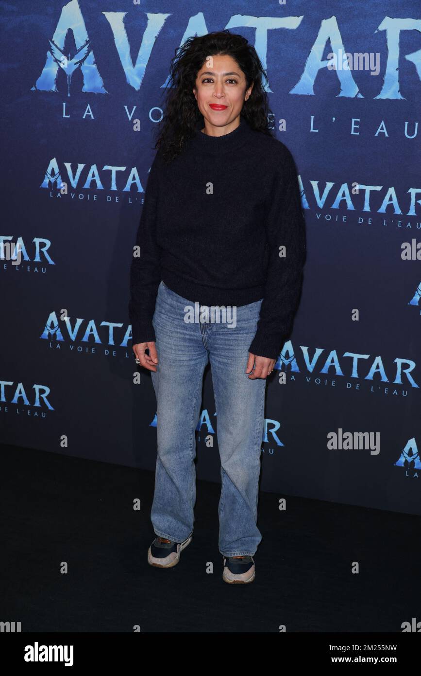 Paris, France on December 13, 2022. Naidra Ayadi attending the Avatar ...