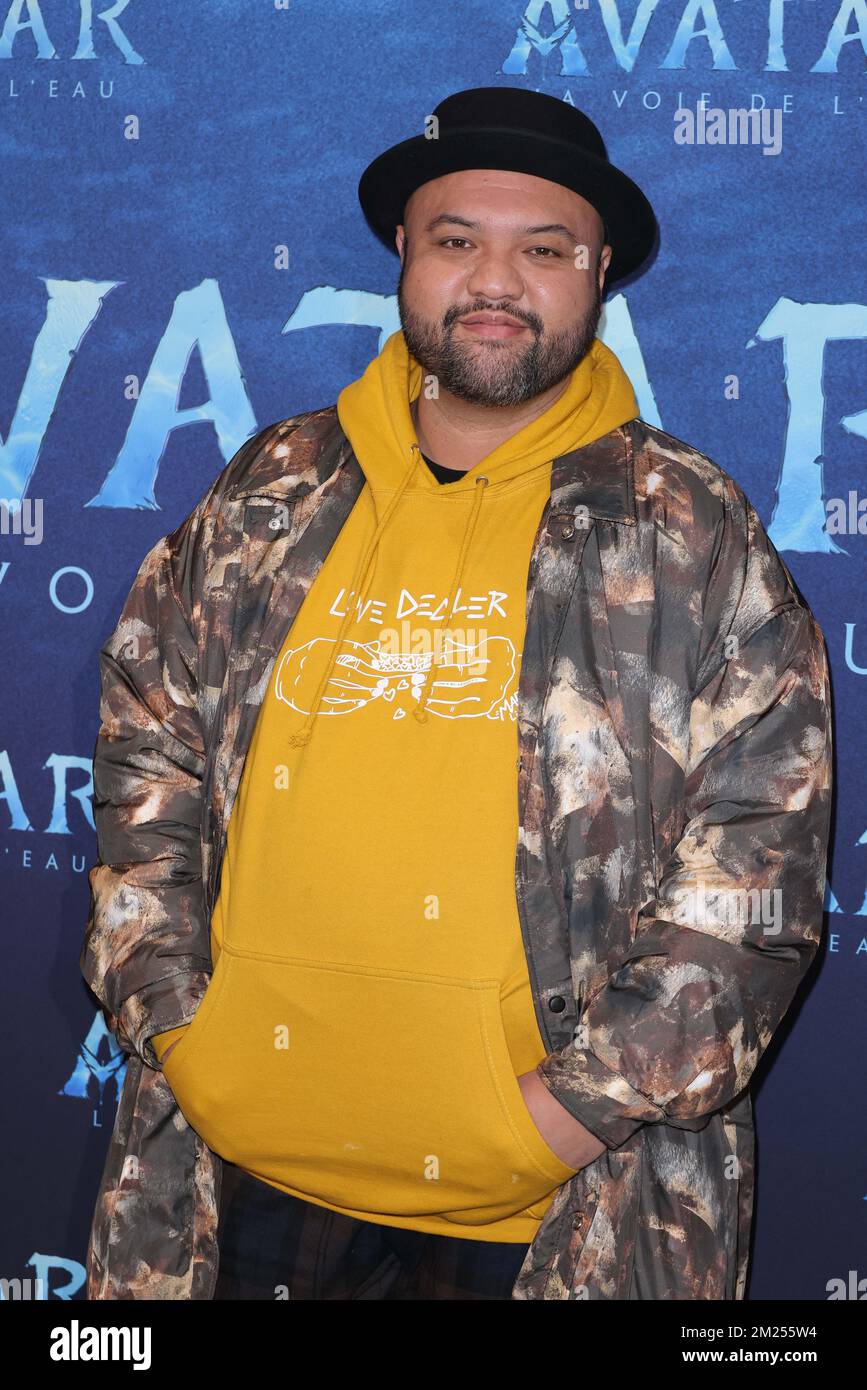 Paris, France on December 13, 2022. Raphäl Yem attending the Avatar ...