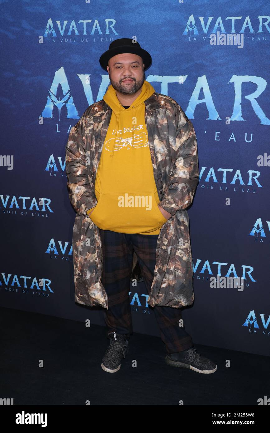 Paris, France on December 13, 2022. Raphäl Yem attending the Avatar ...