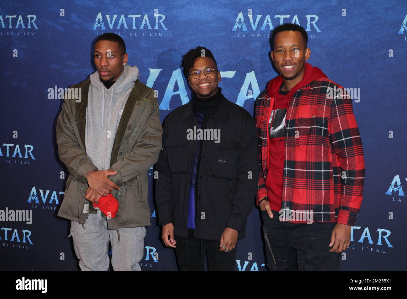 Paris, France on December 13, 2022. Les Parodie Bros and guest ...