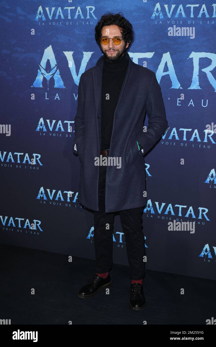 Paris, France on December 13, 2022. Omar Mebrouk attending the Avatar ...