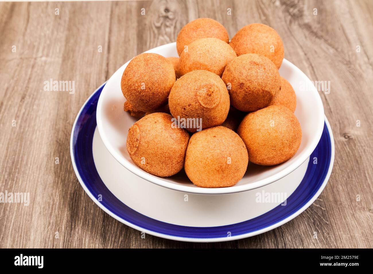 Buñuelos Colombian Traditional Food - Deep Fried Cheese Bread Stock ...