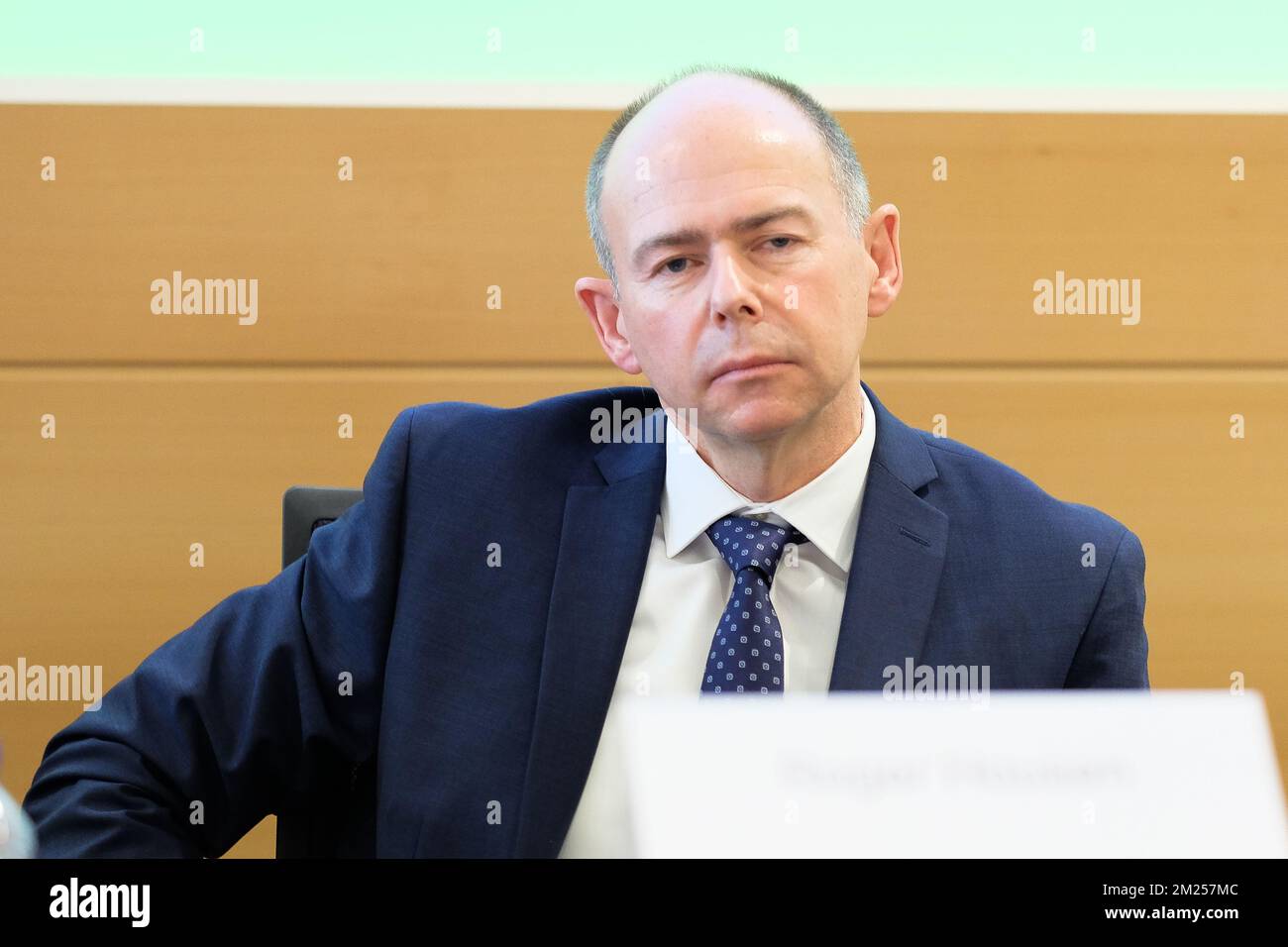 ACMP-CGPM's Roger Housen pictured during a session of the chamber ...