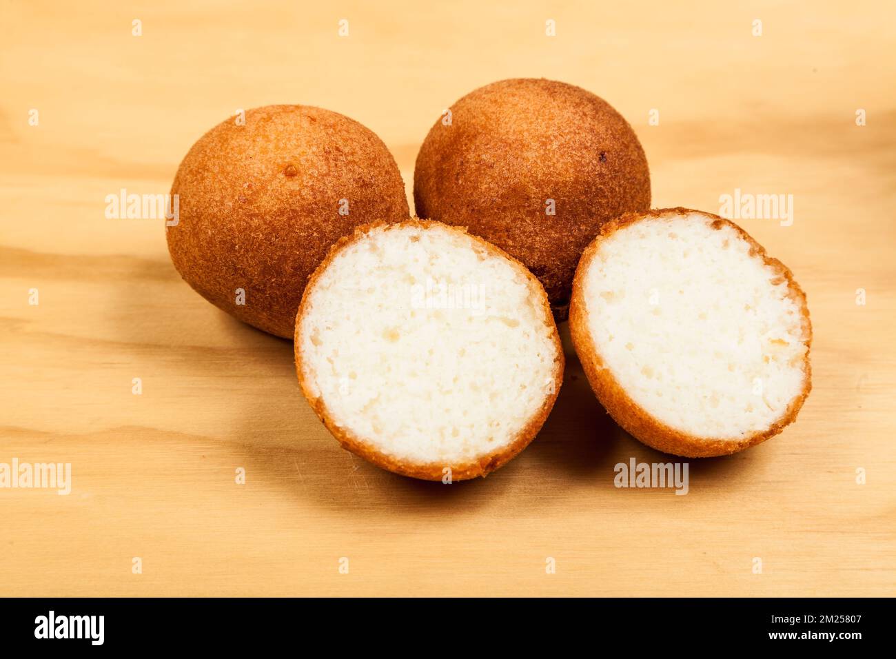 Buñuelos Colombian Traditional Food - Deep Fried Cheese Bread Stock ...