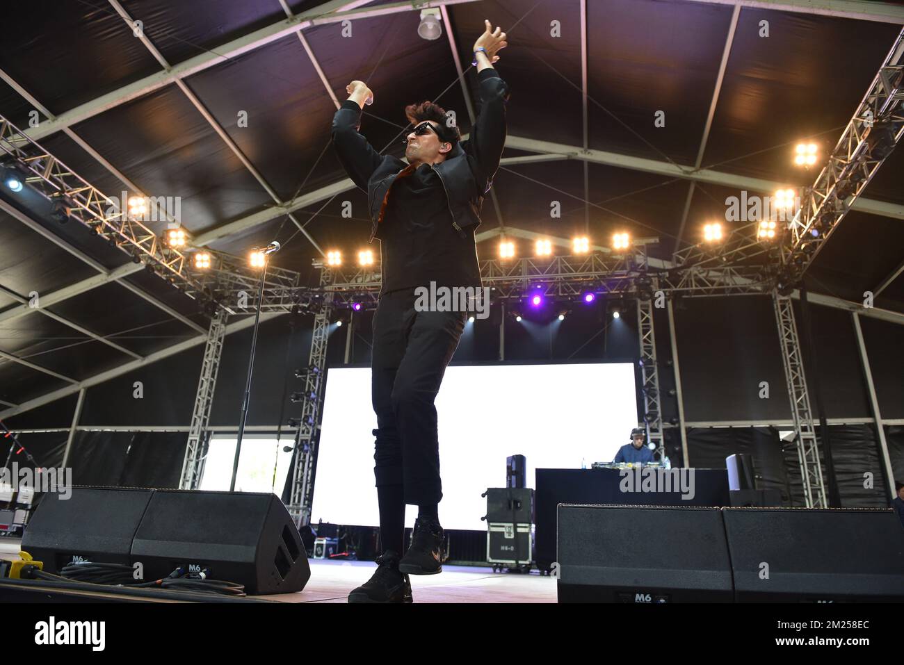 Governors Ball - Francis and the Lights in concert Stock Photo - Alamy