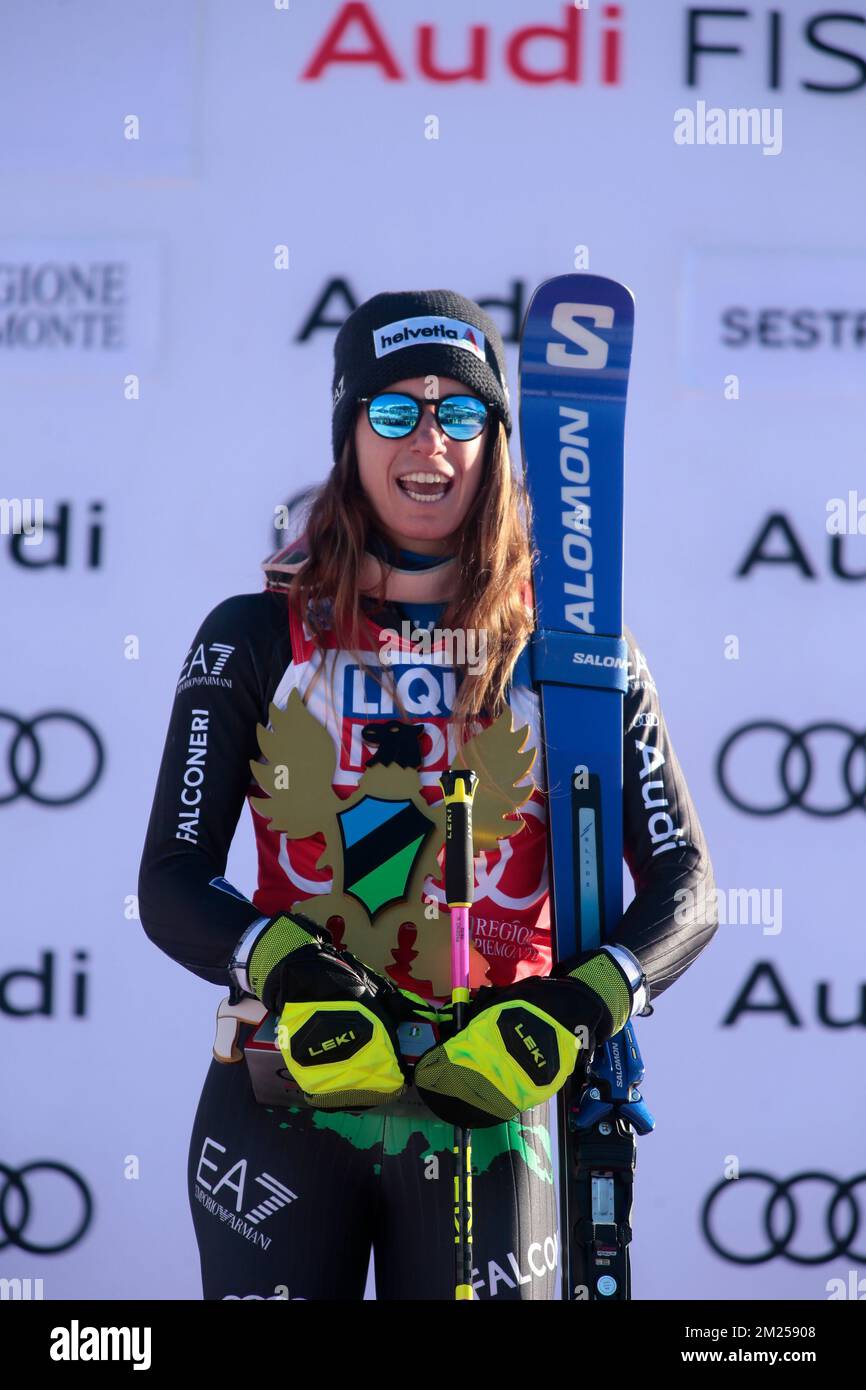 Audi Fis World Cup Sestriere, Italy, 10-11 December 2022 Stock Photo ...