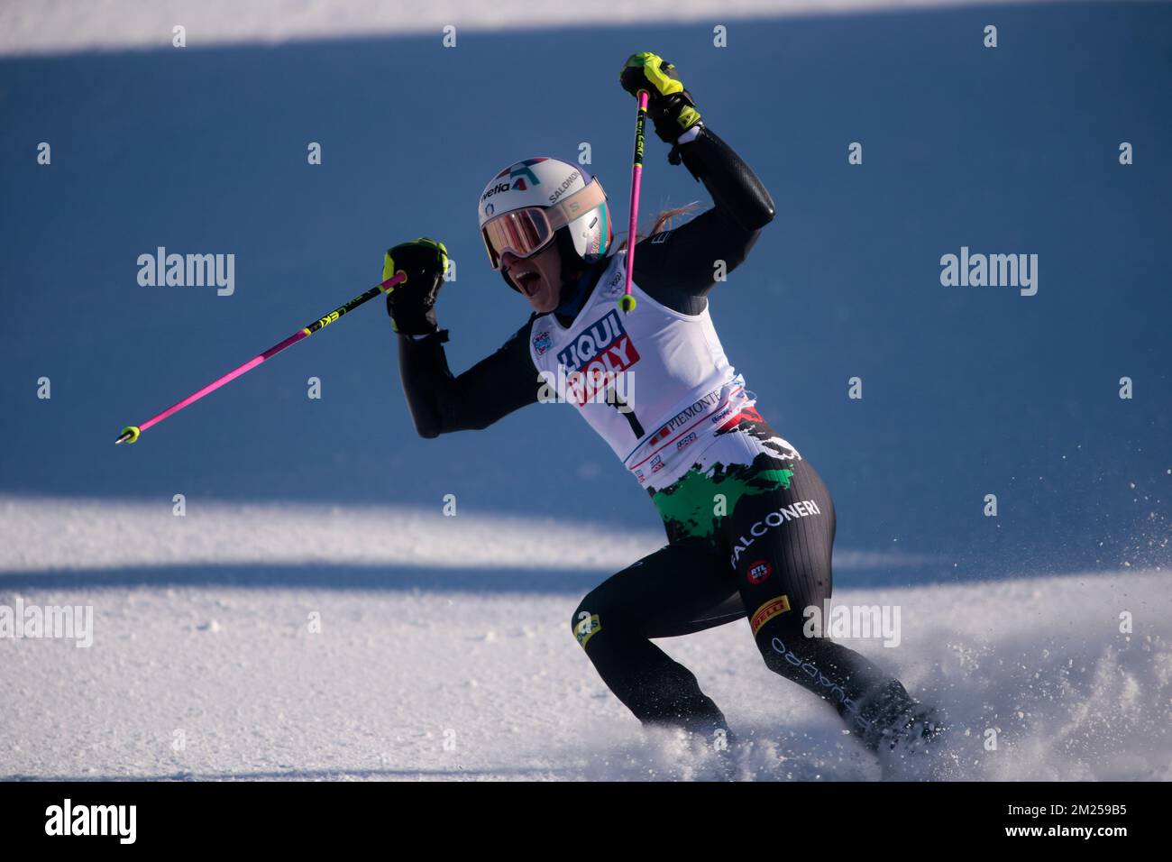 Audi Fis World Cup Sestriere, Italy, 10-11 December 2022 Stock Photo ...