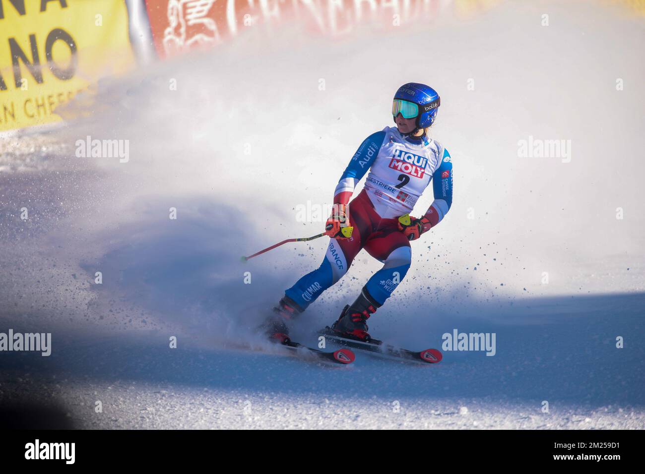Audi Fis World Cup Sestriere, Italy, 10-11 December 2022 Stock Photo ...