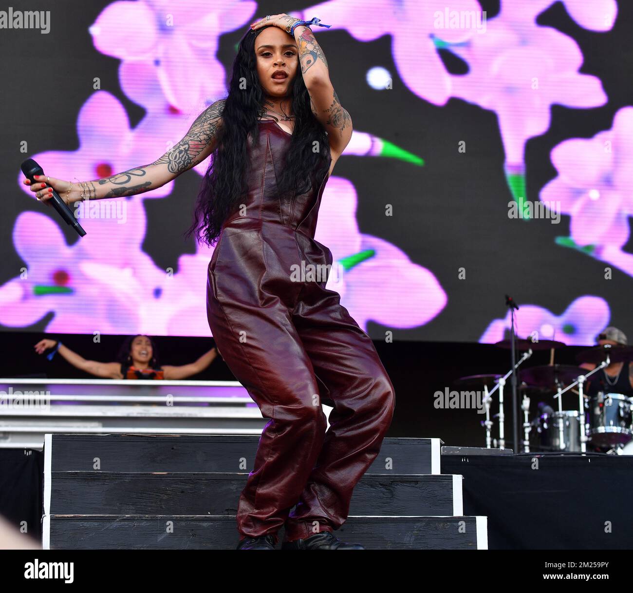 Governors Ball - Kehlani in concert Stock Photo - Alamy