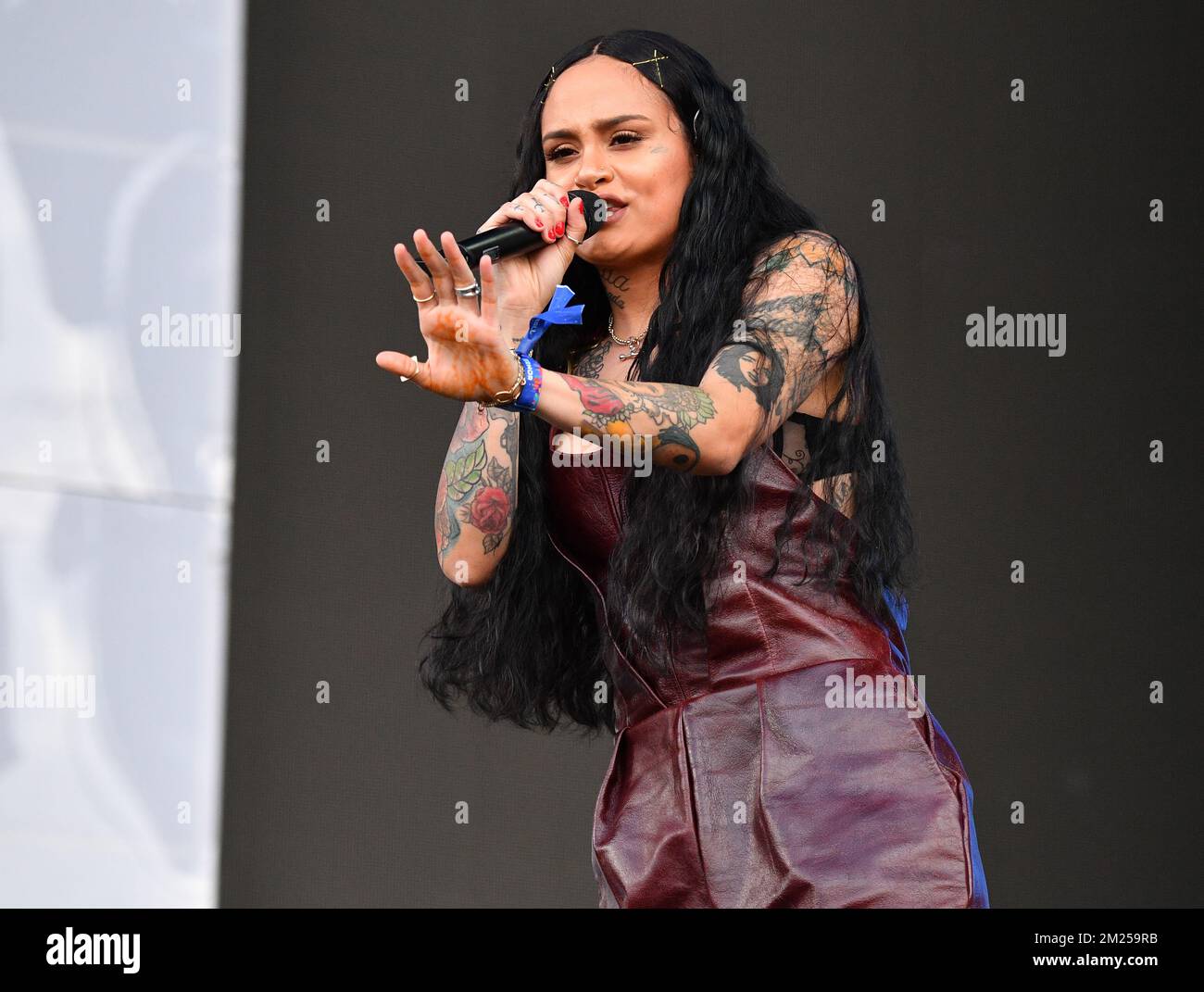 Governors Ball - Kehlani in concert Stock Photo - Alamy