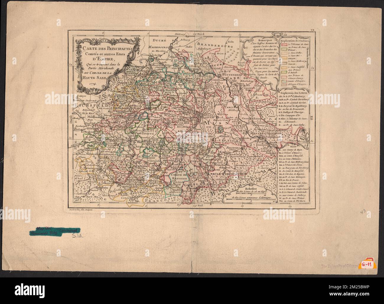 Carte de la haute saxe hi-res stock photography and images - Alamy