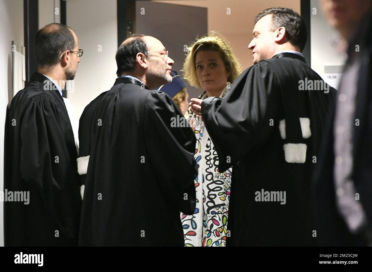 Lawyer Marc Uyttendaele, Belgian artist Delphine Boel and Lawyer ...