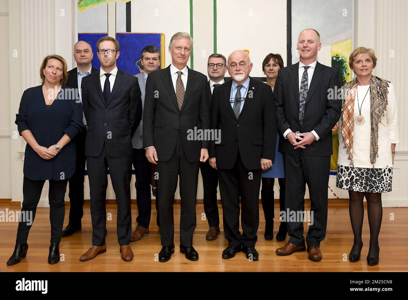 sp.a's Caroline Gennez, Groen's Bjorn Rzoska, NV-A's Peter Persyn, Open ...