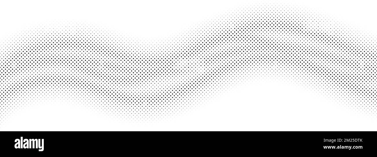 Halftone wave background. Comic halftone pop art texture. White and ...