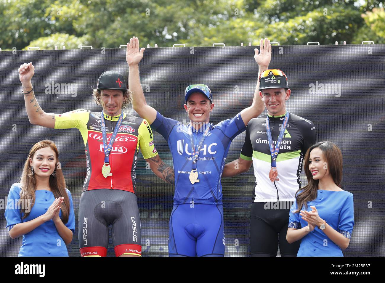 Italian Filippo Pozzato of Wilier Triestina-Selle Italia, American ...