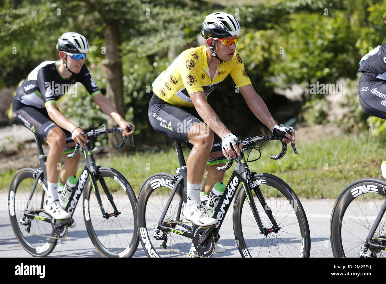 Leader in the general ranking South-African Ryan Gibbons of Team ...