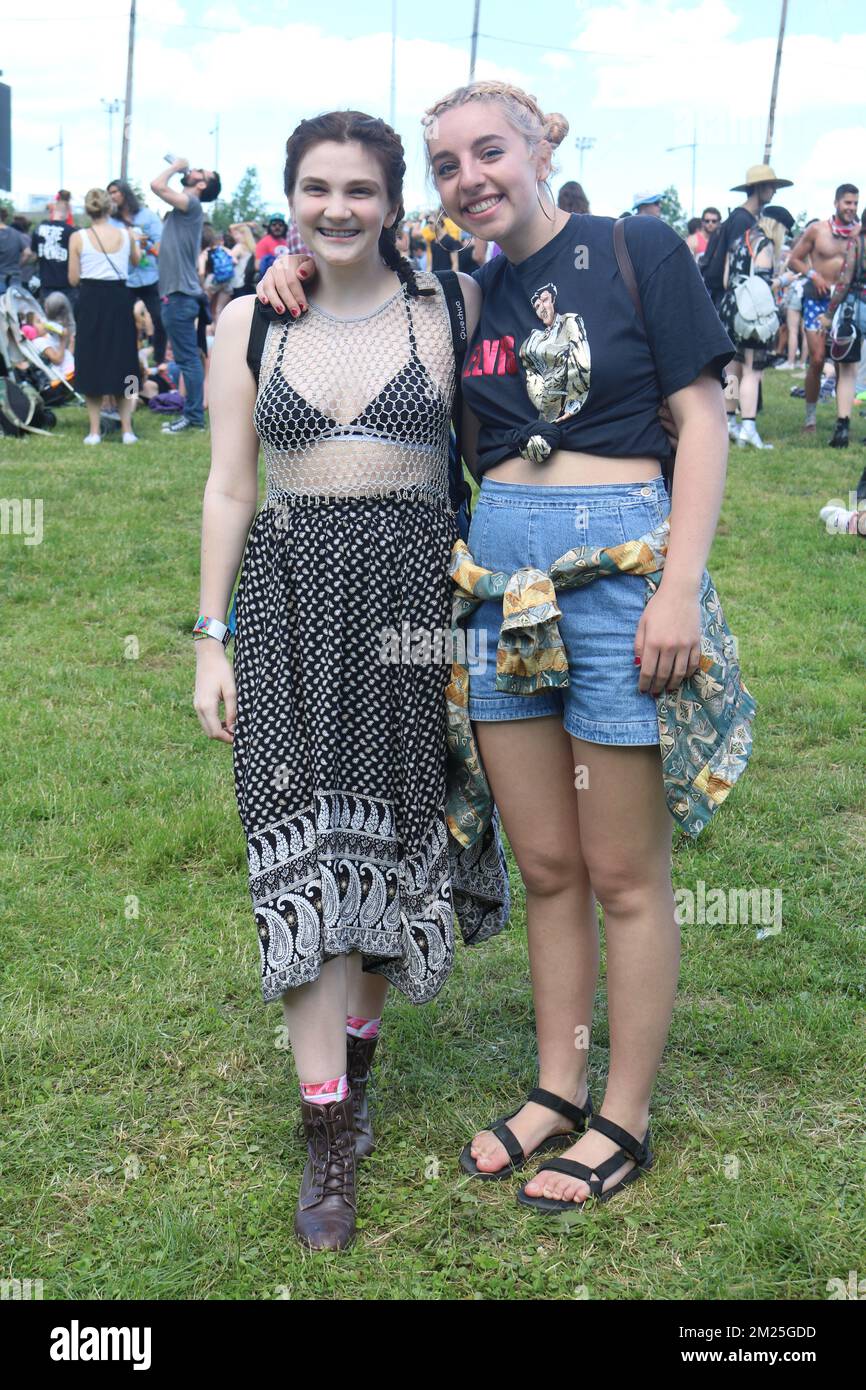 Governors ball music festival crowd hi-res stock photography and images ...