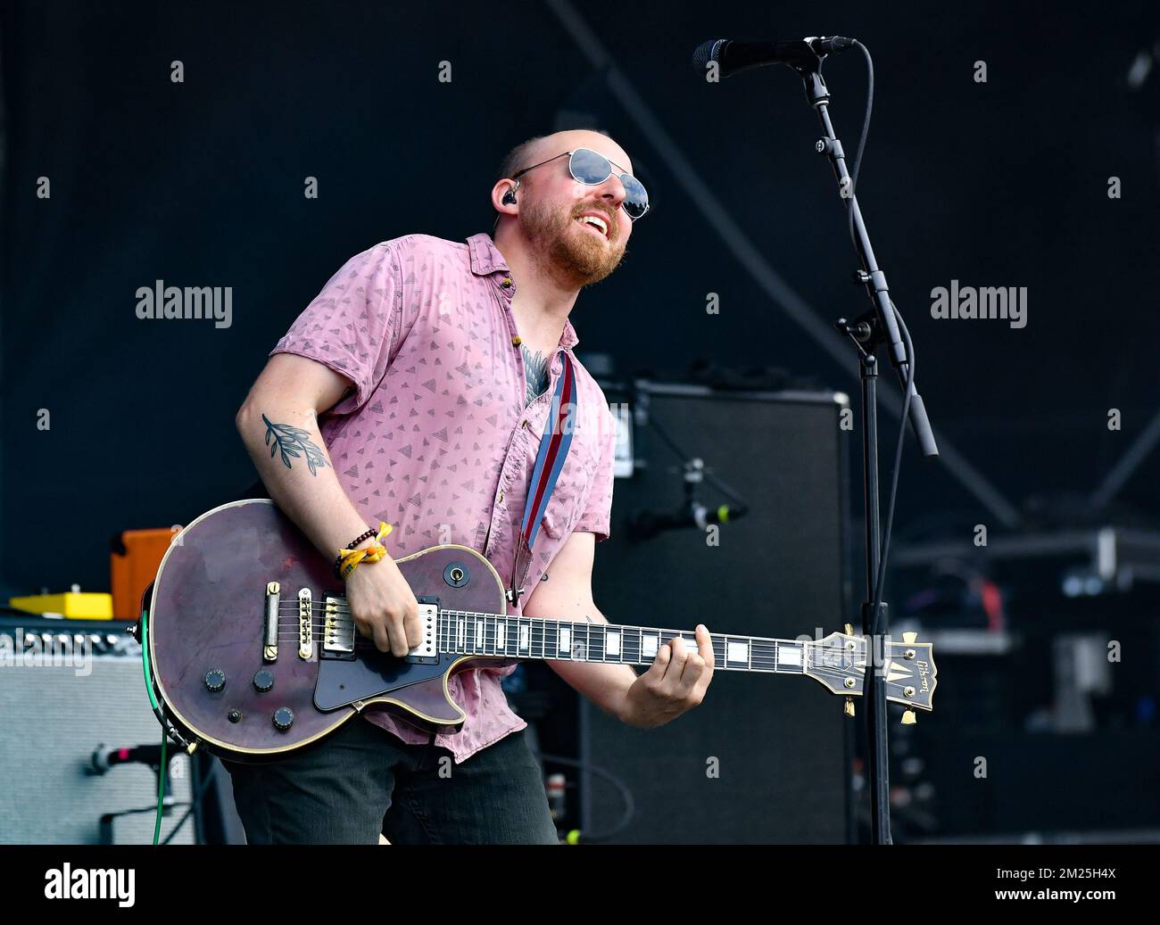 Governors Ball - The Menzingers in concert Stock Photo - Alamy