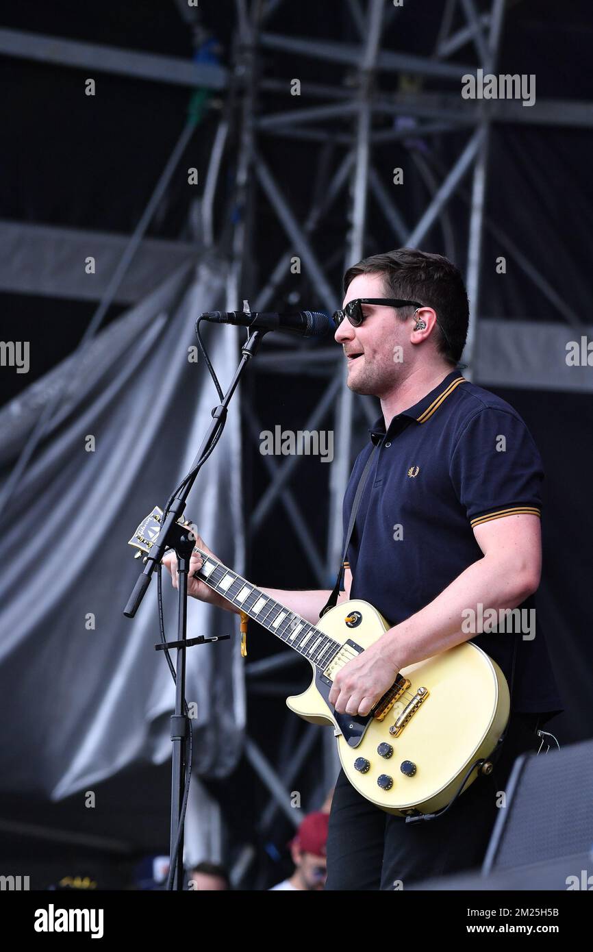 Governors Ball - The Menzingers in concert Stock Photo - Alamy