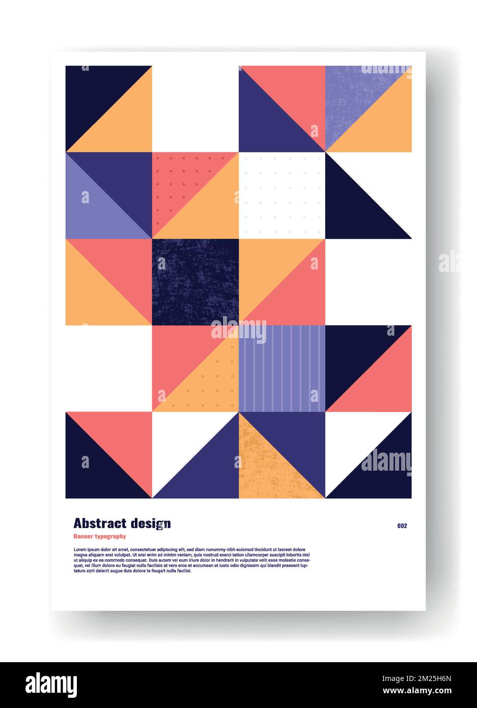 Abstract geometric poster Stock Vector Image & Art - Alamy