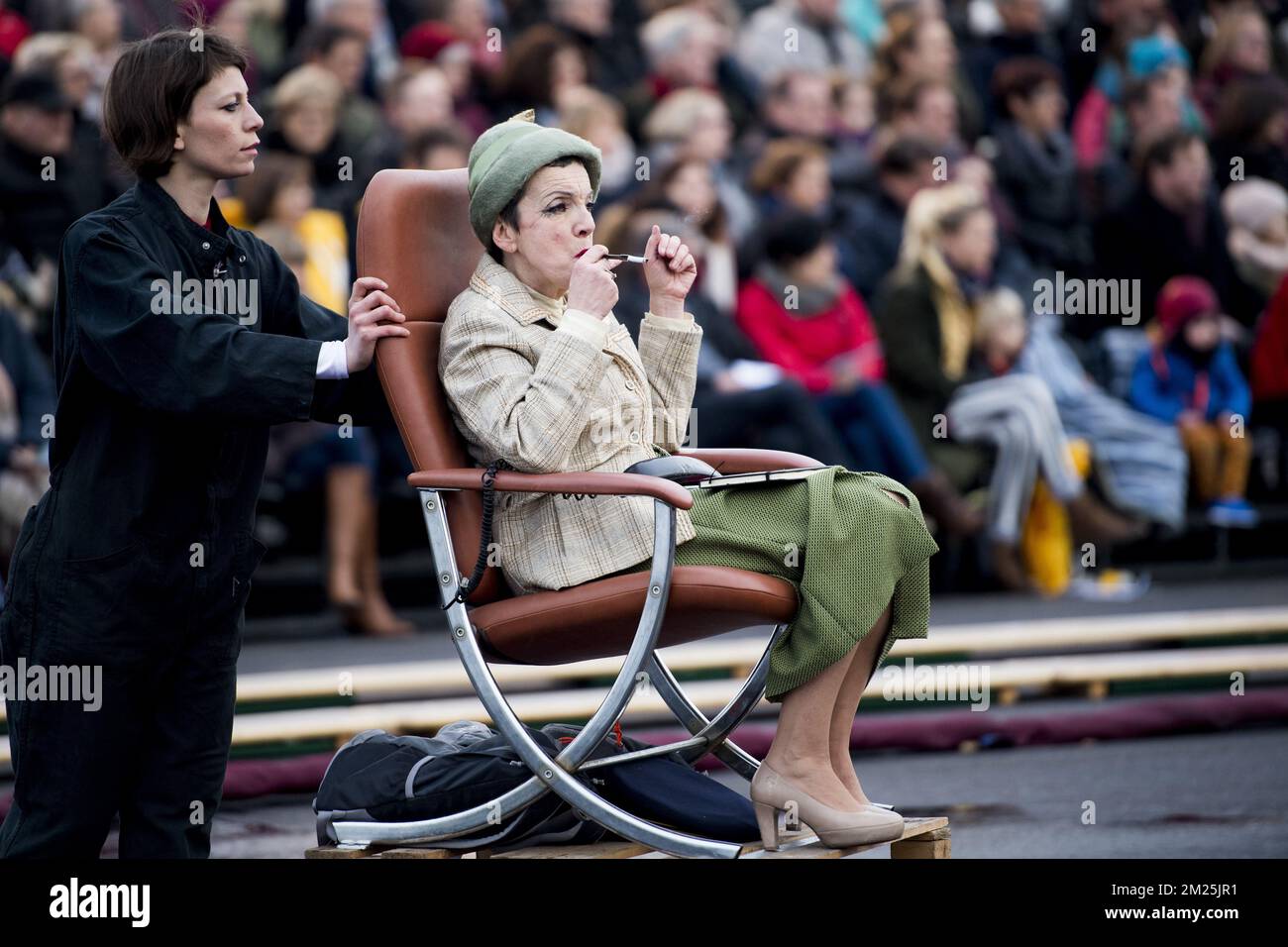 Illustration picture shows the premiere of Miniaturen of Royal De Luxe ...