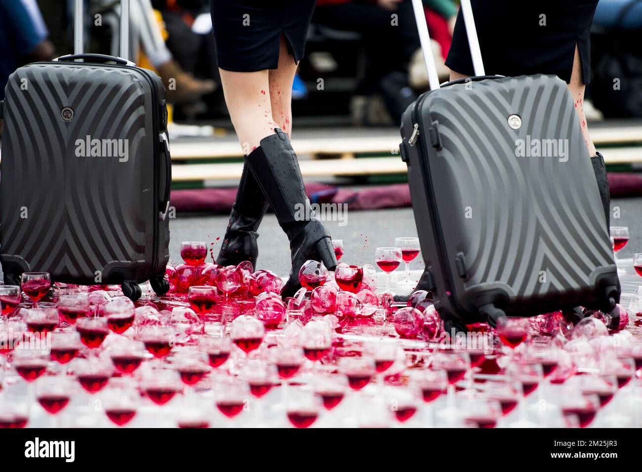 Illustration picture shows the premiere of Miniaturen of Royal De Luxe ...