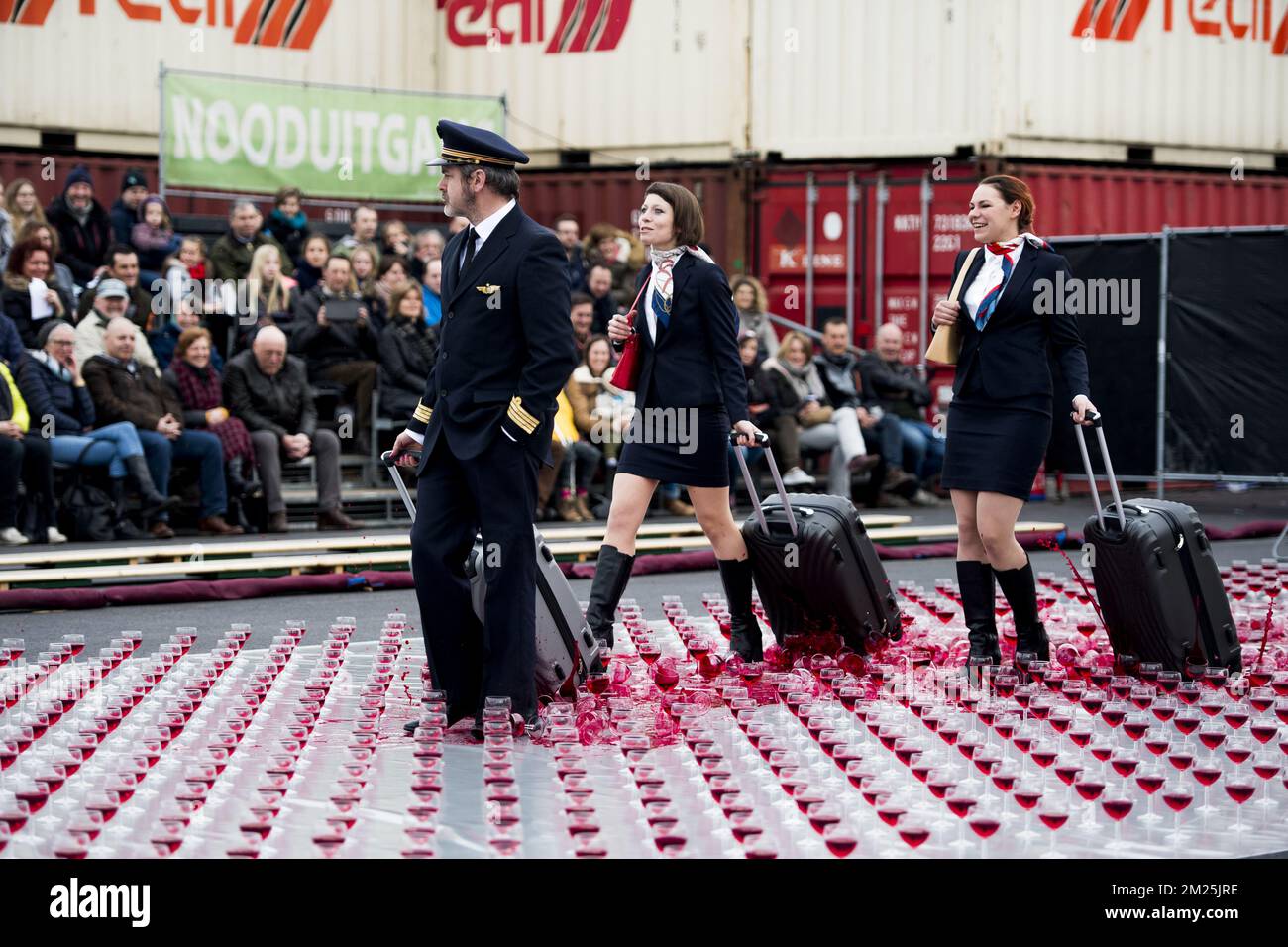 Illustration picture shows the premiere of Miniaturen of Royal De Luxe ...