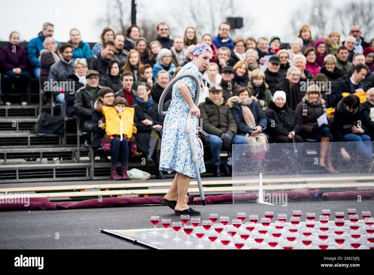Illustration picture shows the premiere of Miniaturen of Royal De Luxe ...