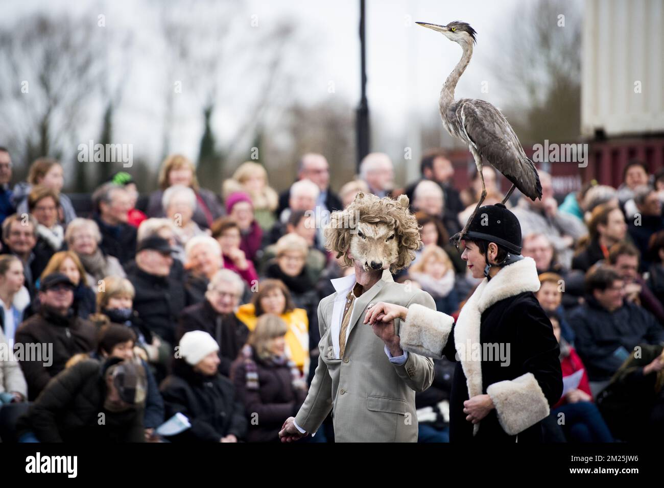 Illustration picture shows the premiere of Miniaturen of Royal De Luxe ...