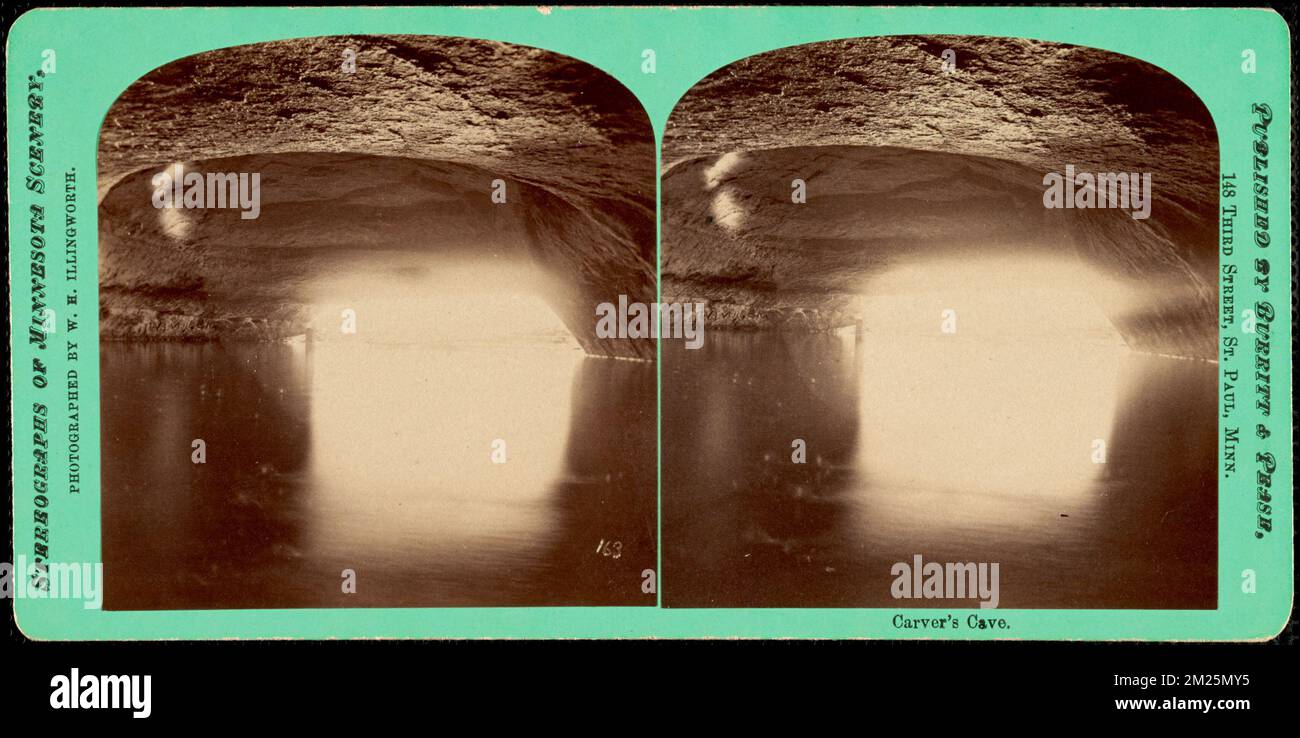 Carver's cave , Caves, Bodies of water Stock Photo - Alamy