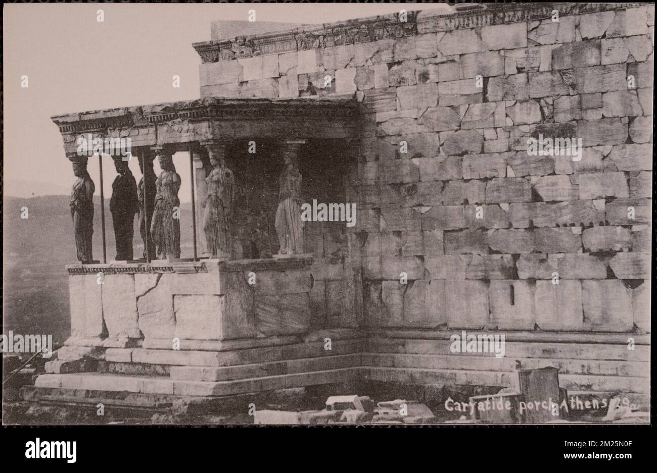 Caryatide porch Athens , Greek temples, Archaeological sites, Caryatids ...