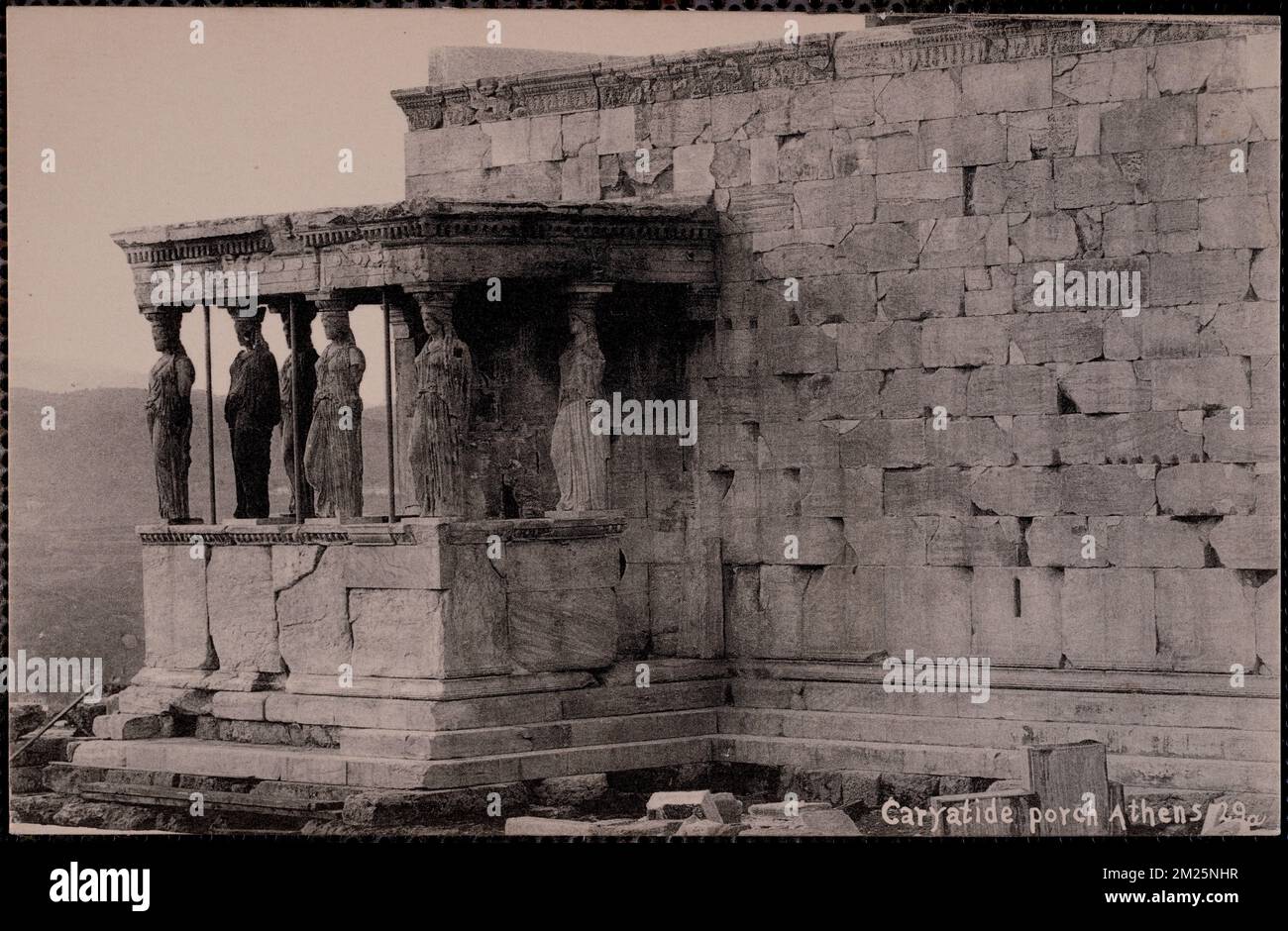 Caryatide porch Athens , Greek temples, Archaeological sites, Caryatids ...