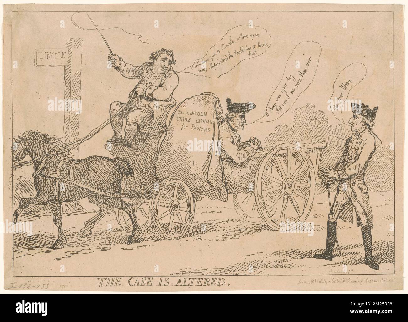 The case is altered , Carriages & coaches, Passengers, Horses, Coach ...