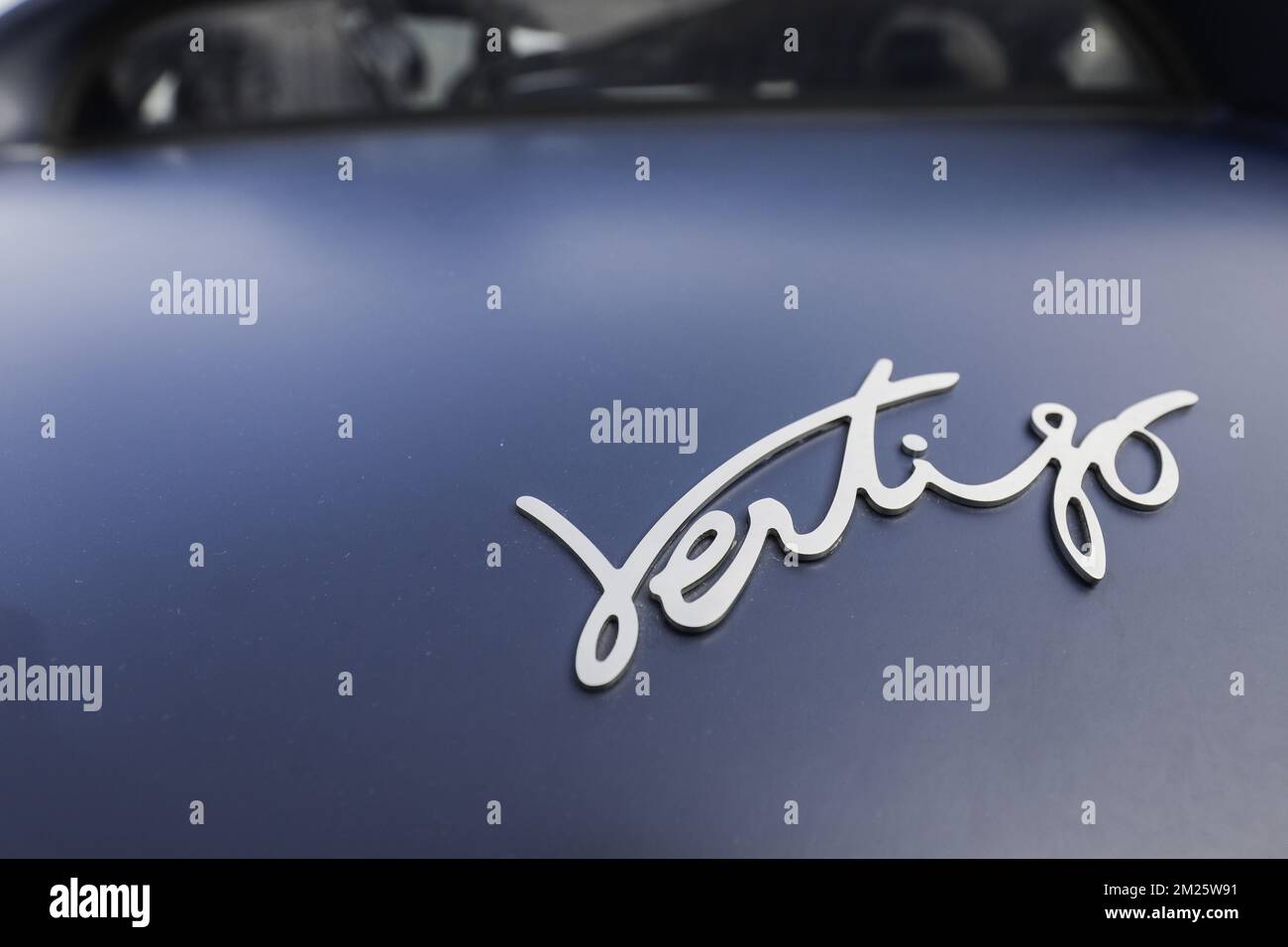 Illustration picture shows a Vertigo car during a visit of the King to ...