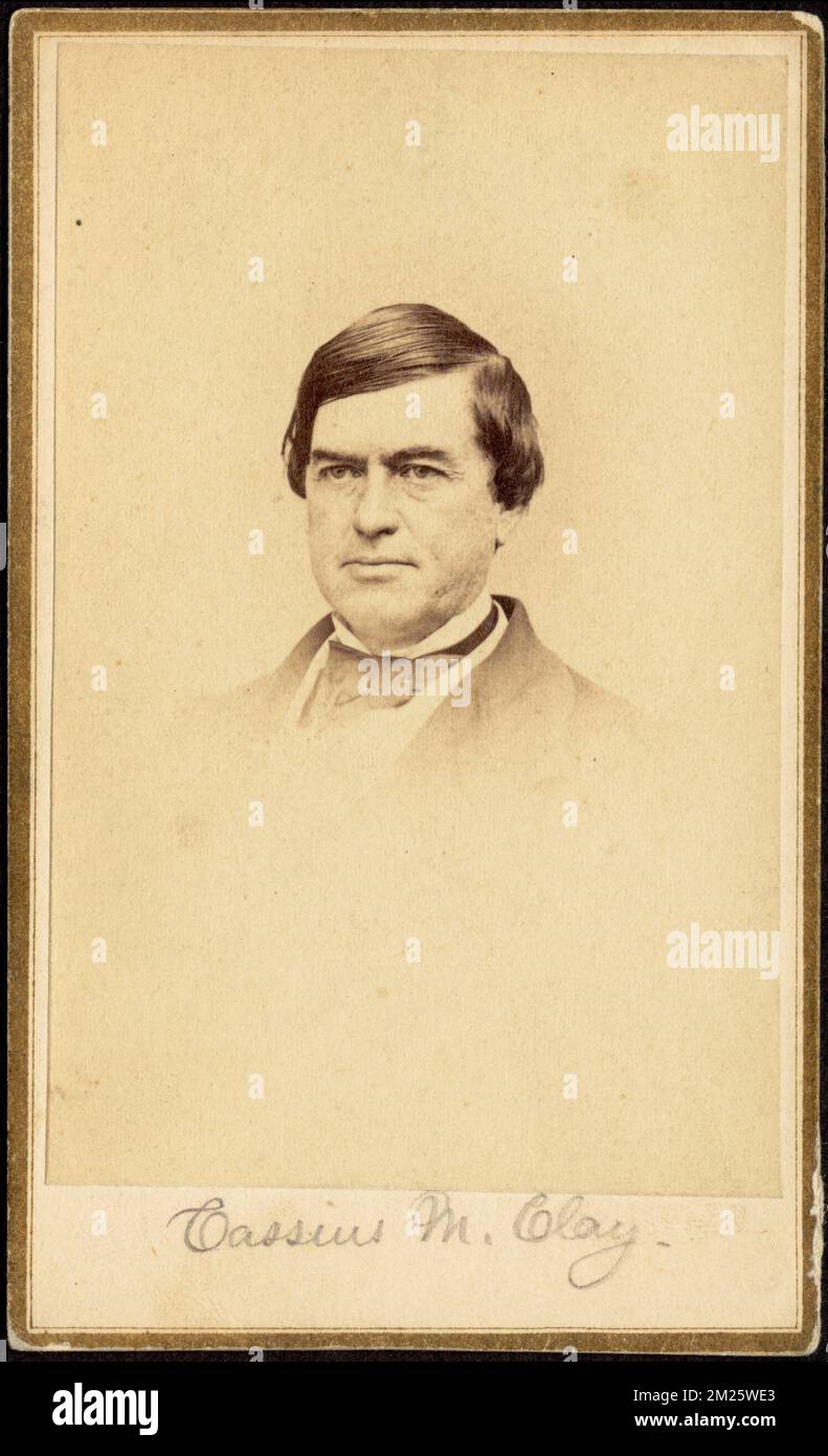 Cassius marcellus clay hi-res stock photography and images - Alamy