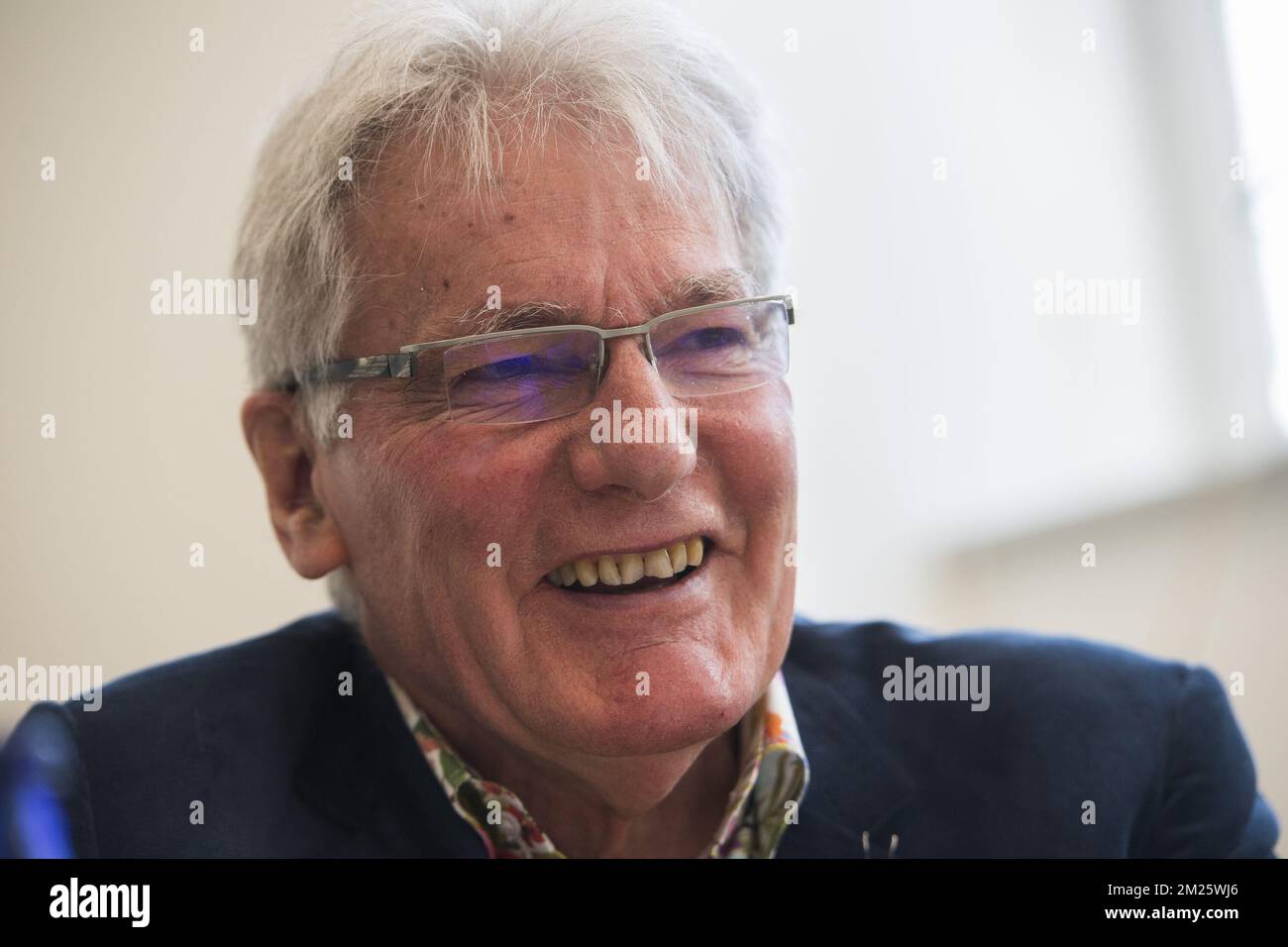 Wim Van Hees pictured during a press conference of the Flemish ...