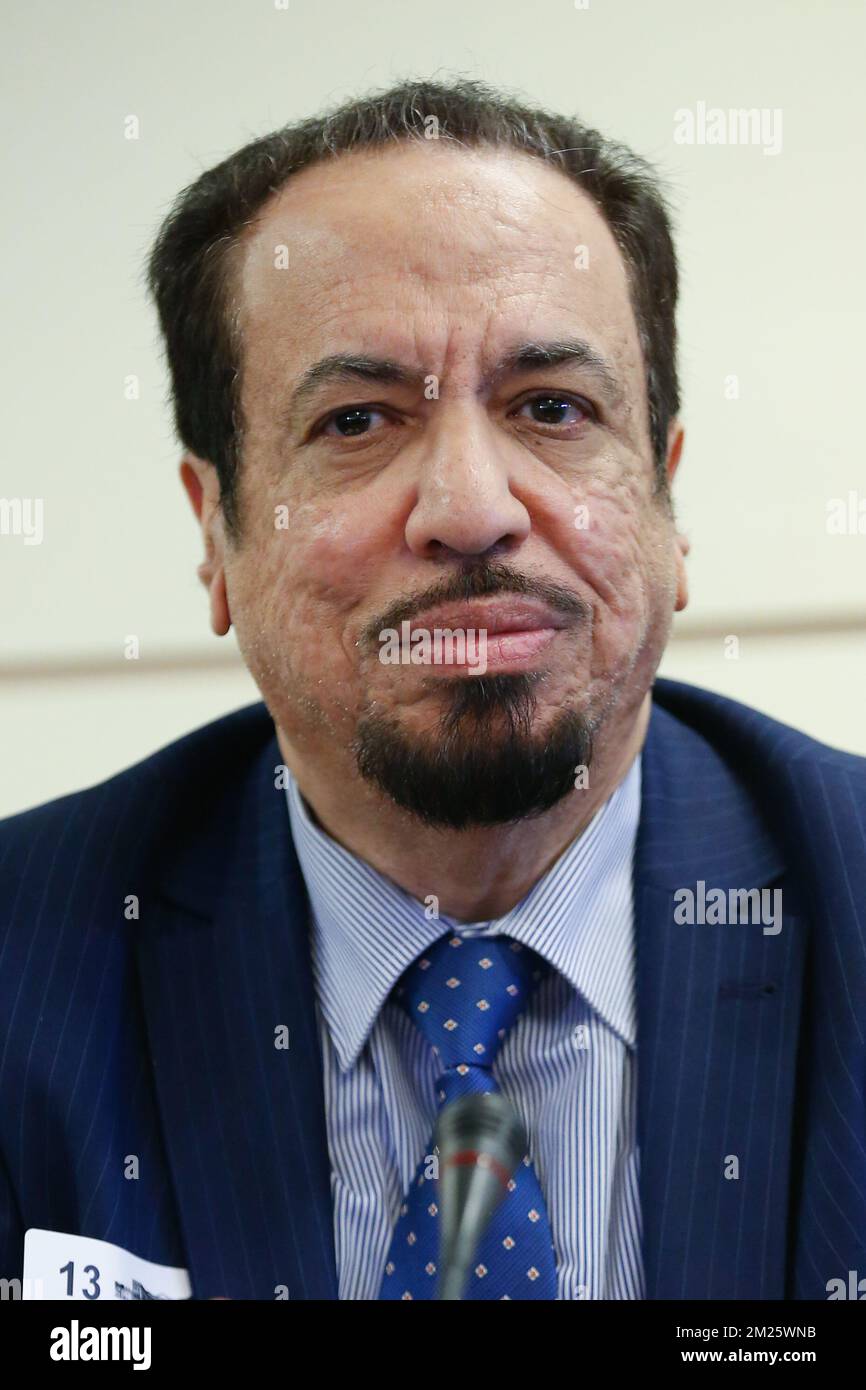 Jamal Saleh Momenah pictured during a hearing of the parliamentary ...